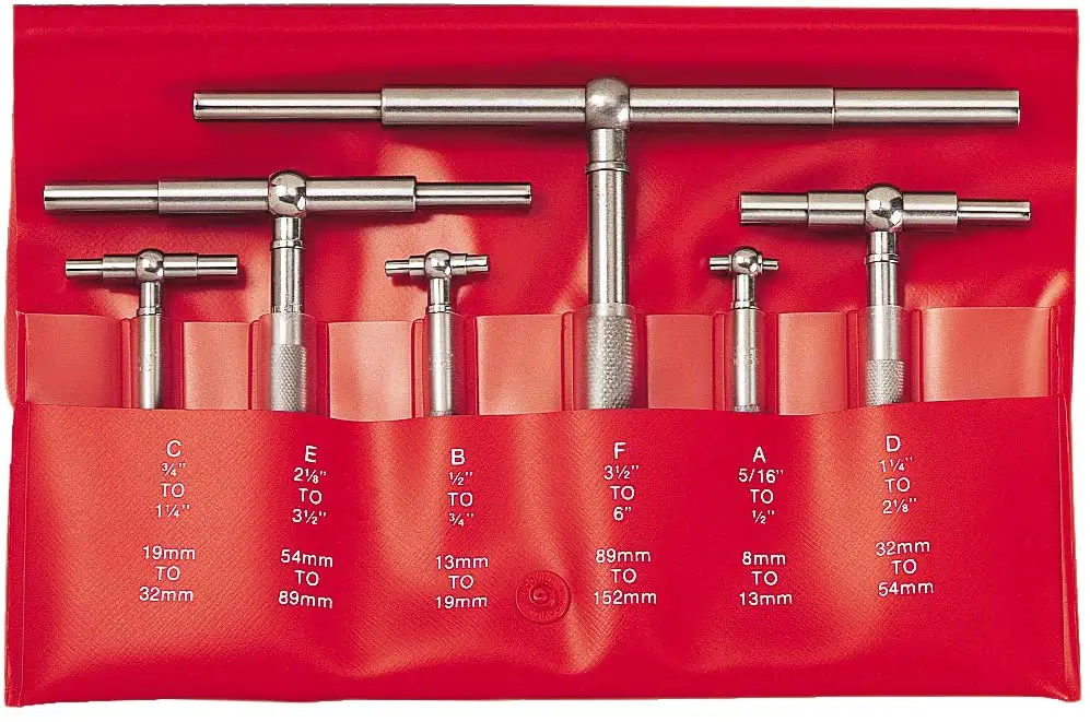 Telescopic Gauge Inner Diameter Gauge Automatically Self-Centering ...